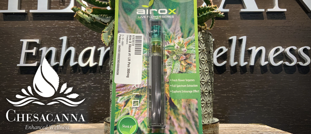 AiroX Skunk #1 Disposable Vape Pen Review - Chesacanna - Enhanced Wellness